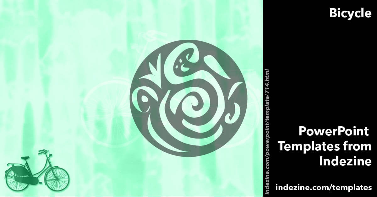 Bicycle 02 PowerPoint Template