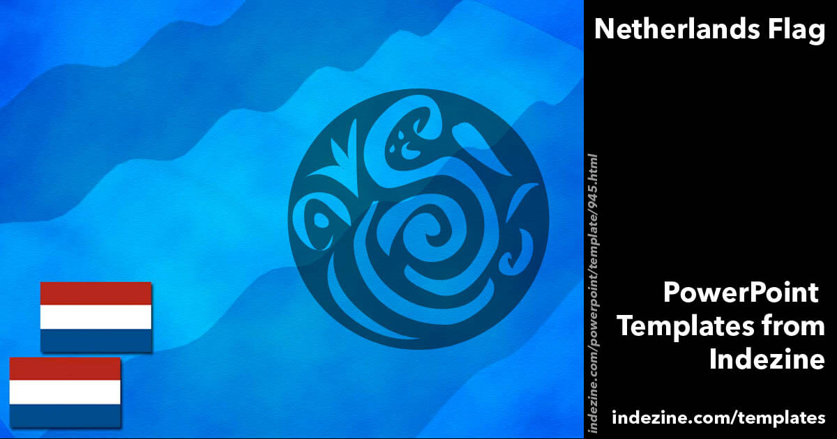 Netherlands Flag 01 PowerPoint Template