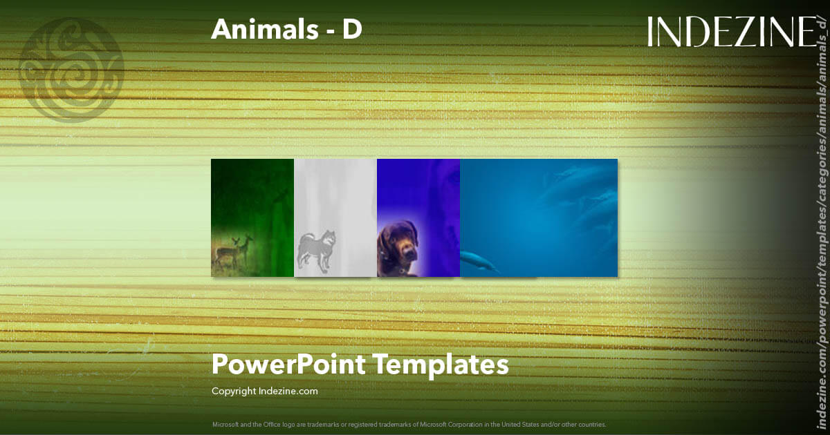 Animals - D PowerPoint Templates