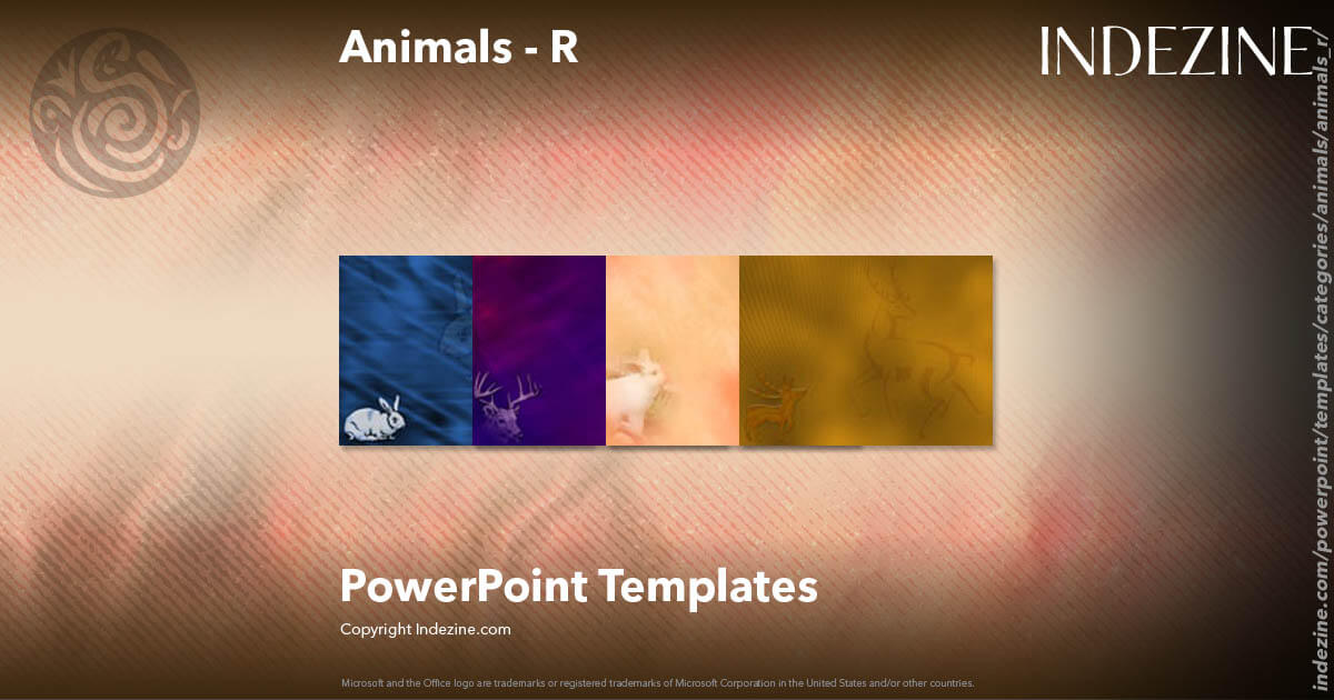 Animals - R PowerPoint Templates