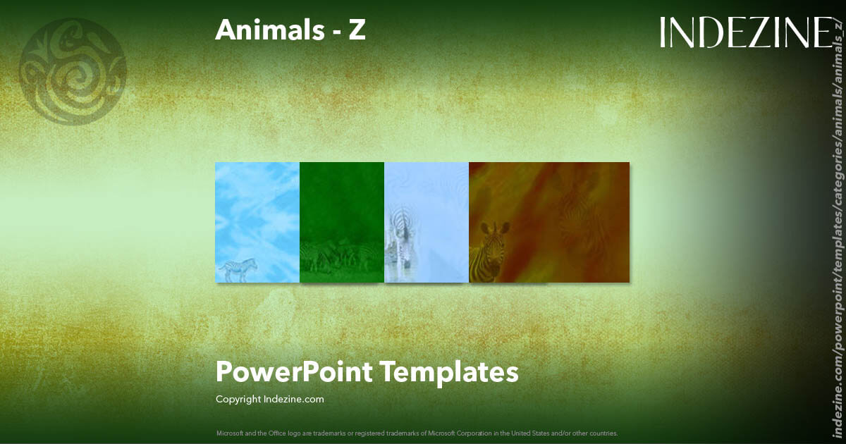 Animals - Z PowerPoint Templates