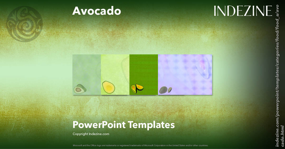 Avocado PowerPoint Templates