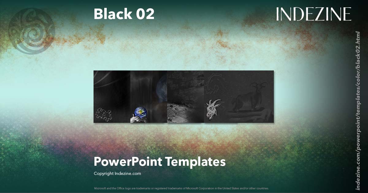 Black 02 PowerPoint Templates