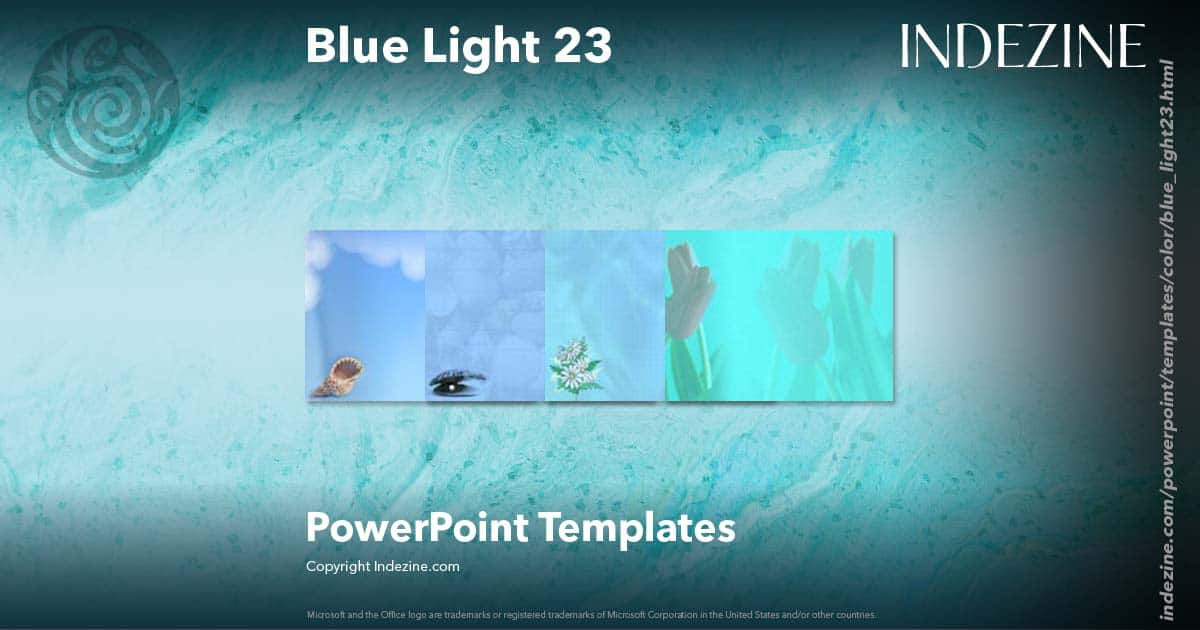 Blue Light 23 PowerPoint Templates