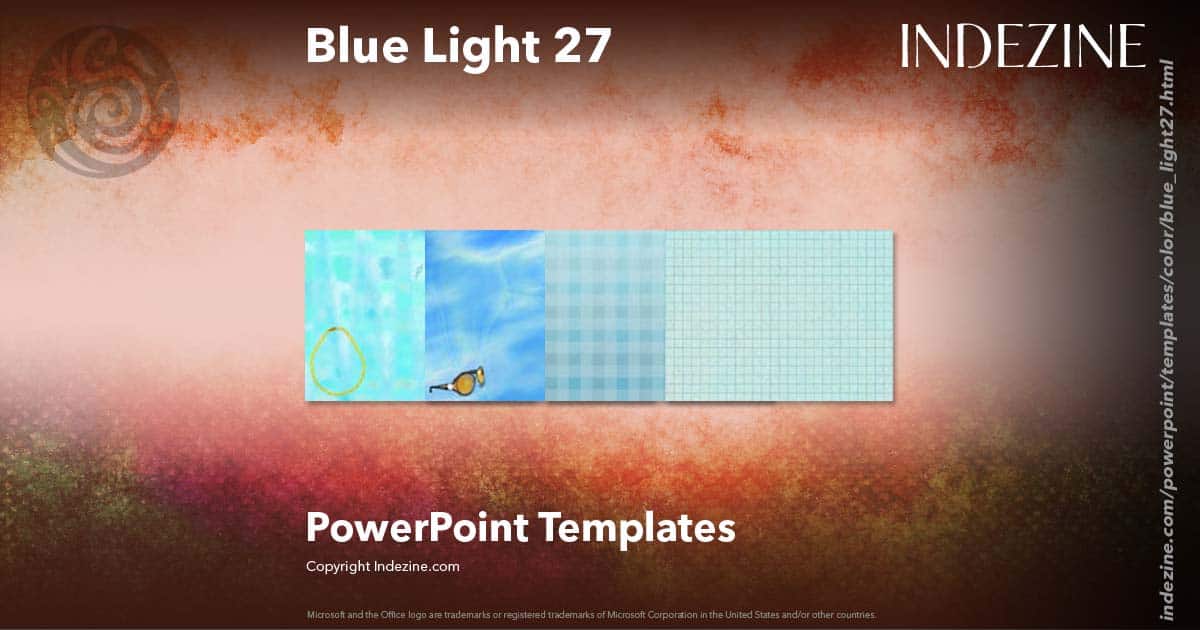 Blue Light 27 PowerPoint Templates