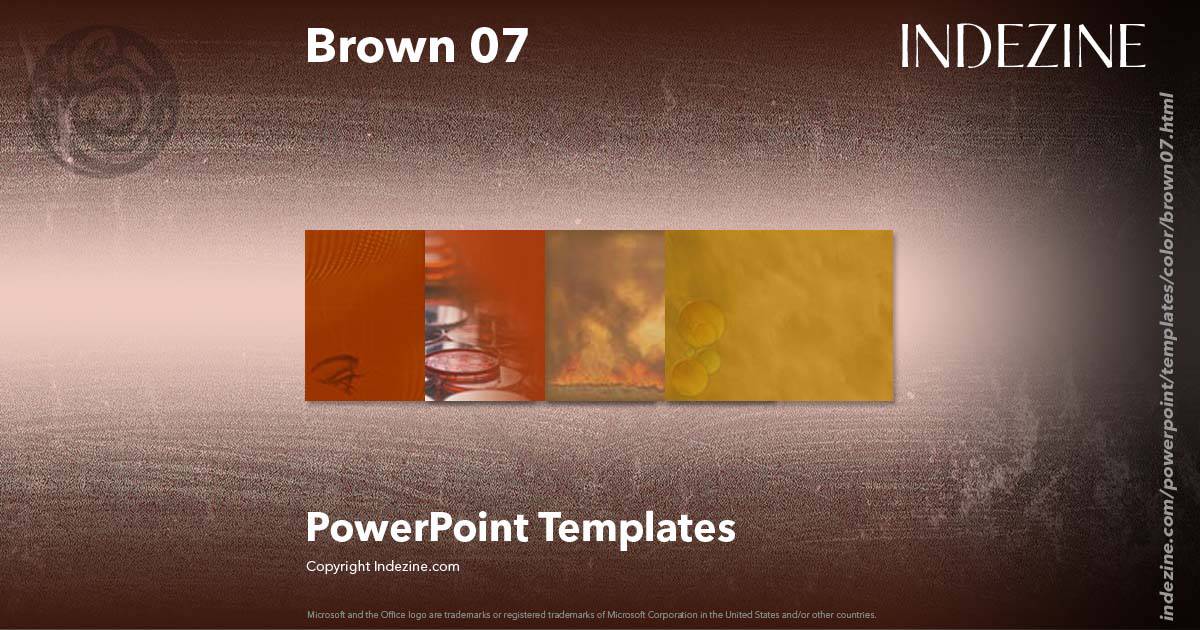 Brown 07 PowerPoint Templates