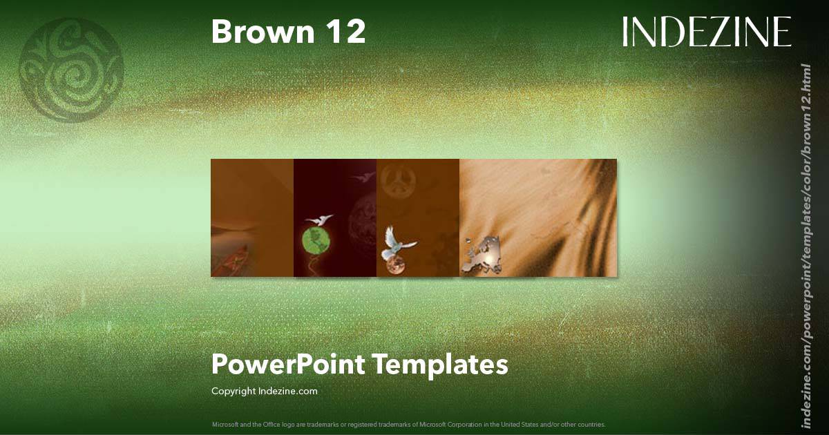 Brown 12 PowerPoint Templates