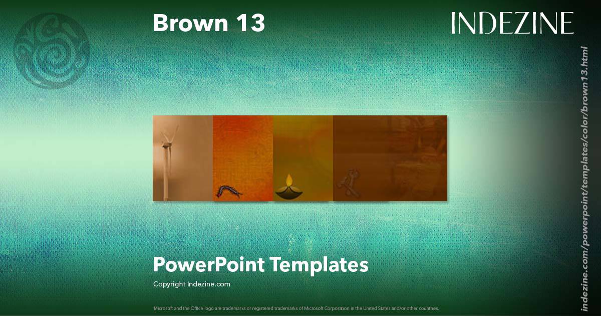Brown 13 PowerPoint Templates