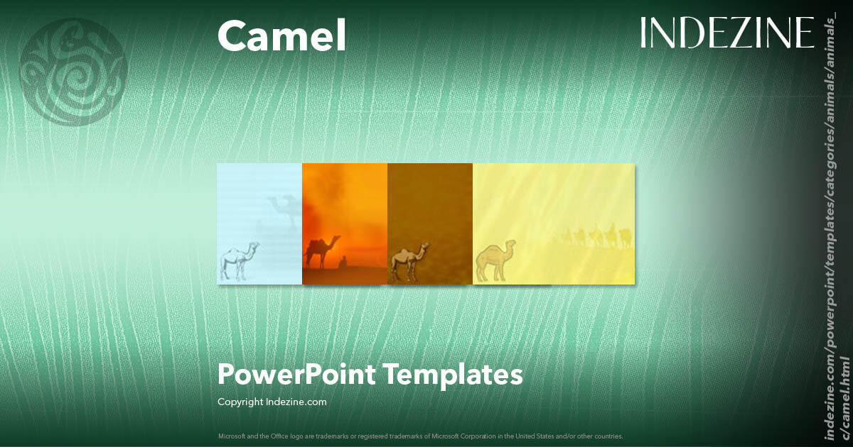 Camel PowerPoint Templates