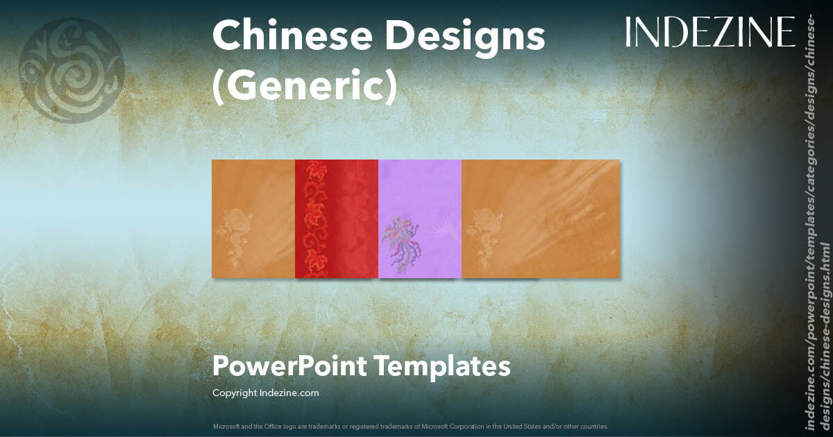 Chinese Designs (Generic) PowerPoint Templates