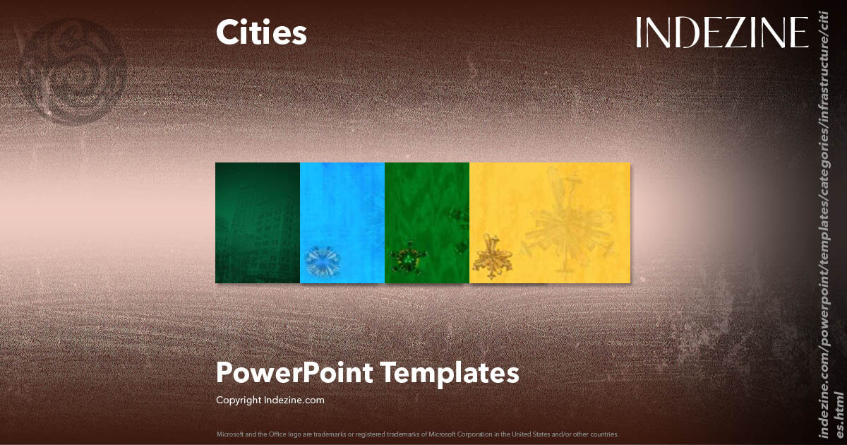 Cities PowerPoint Templates