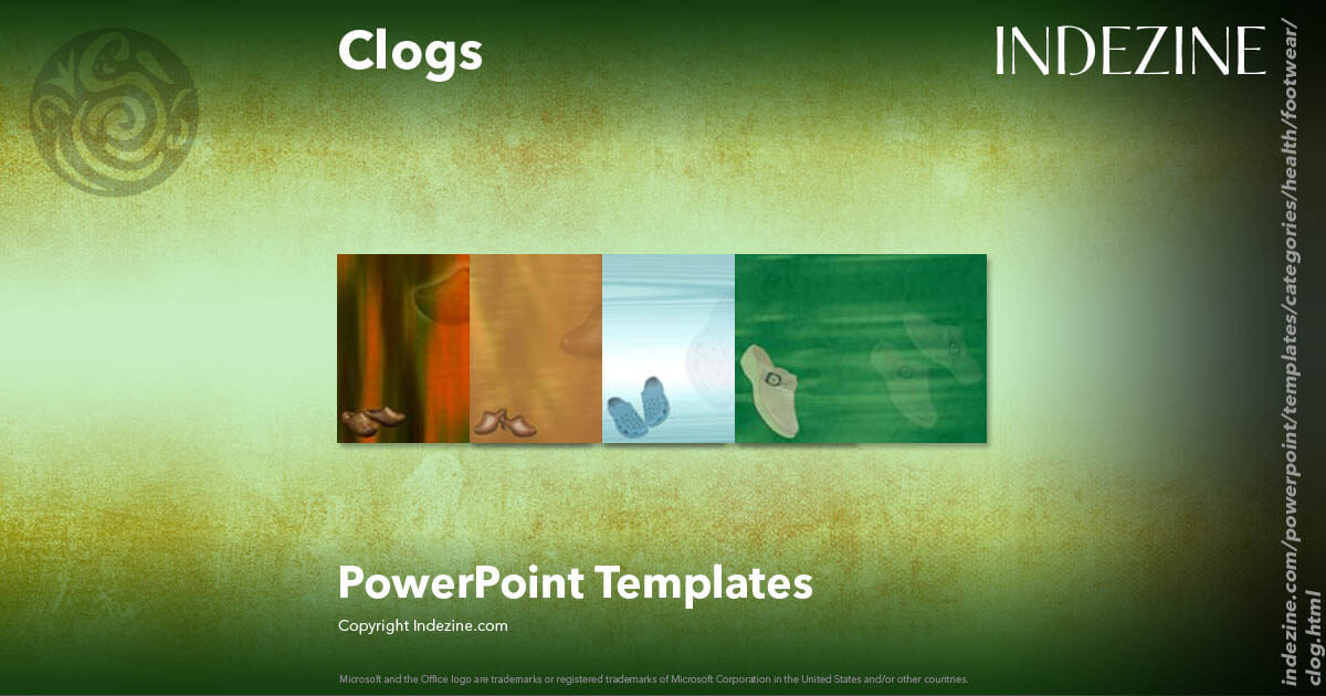 Clogs PowerPoint Templates