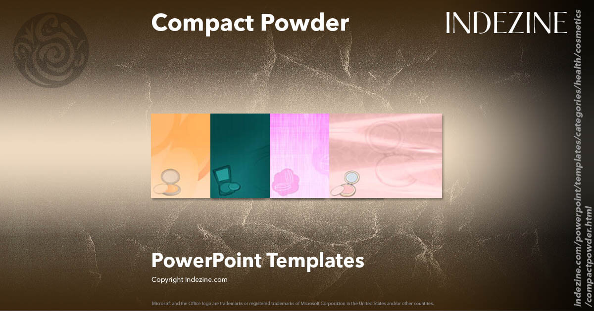 Compact Powder PowerPoint Templates