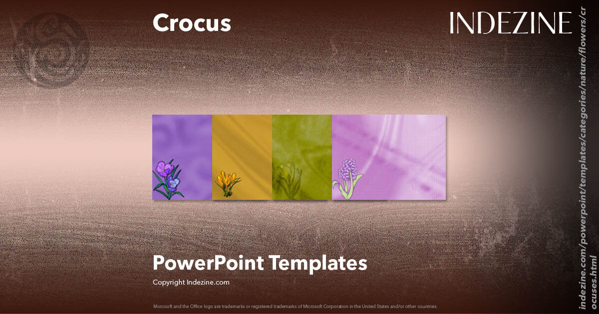 Crocus PowerPoint Templates