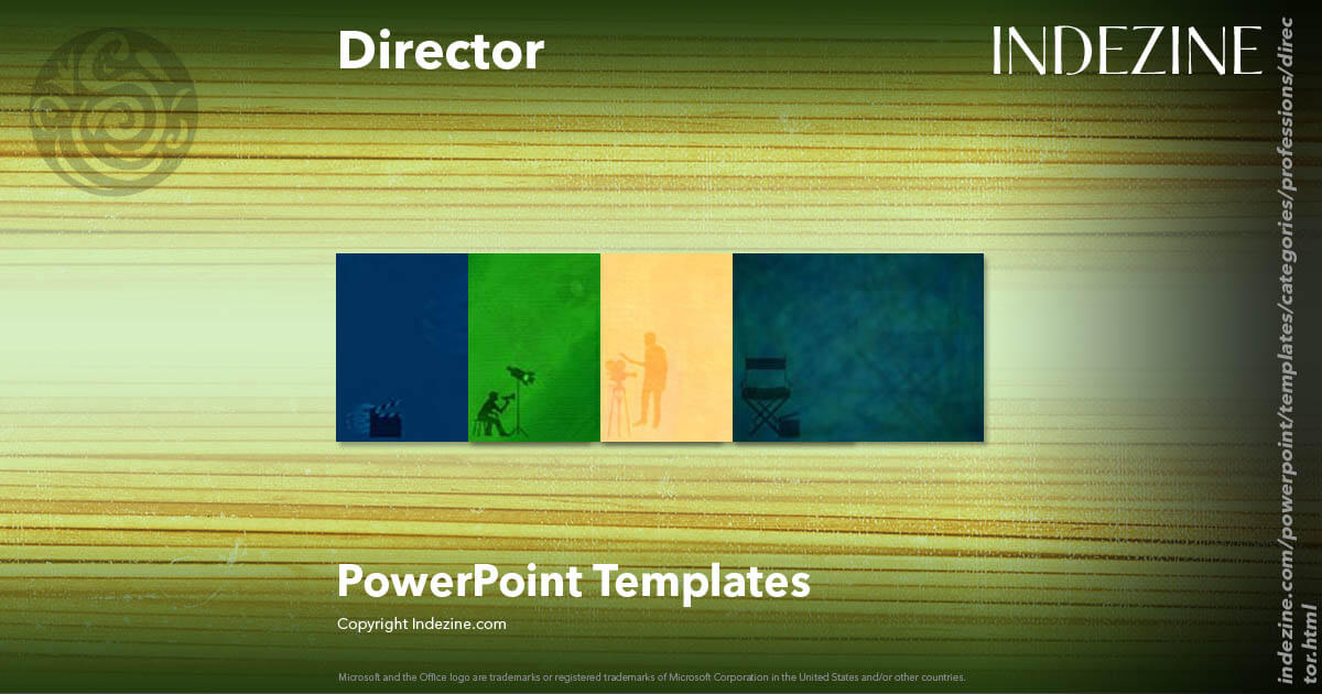 Director PowerPoint Templates