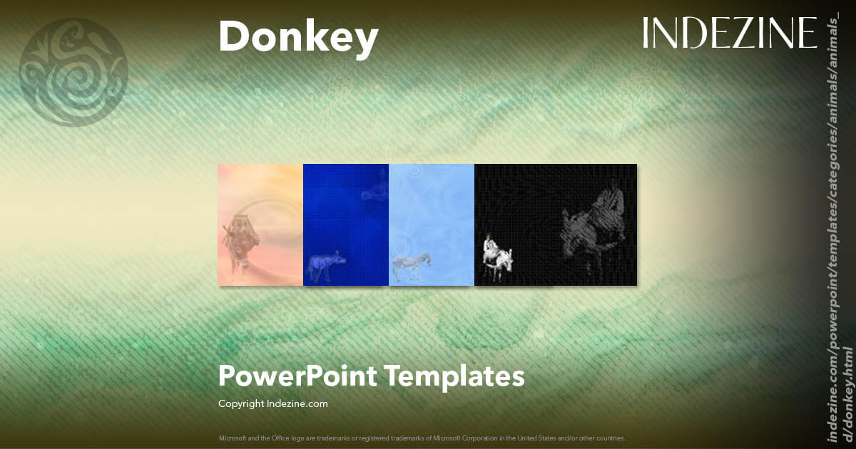 Donkey PowerPoint Templates