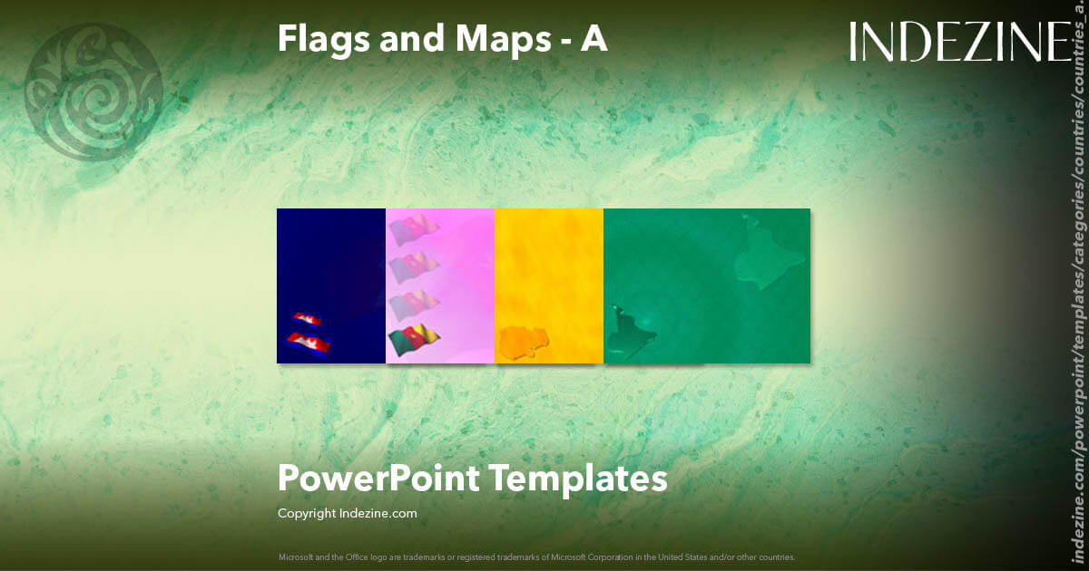 Flags and Maps - A PowerPoint Templates