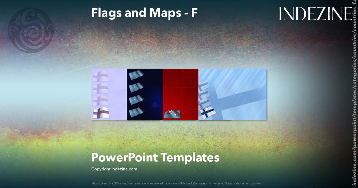Flags and Maps - F PowerPoint Templates
