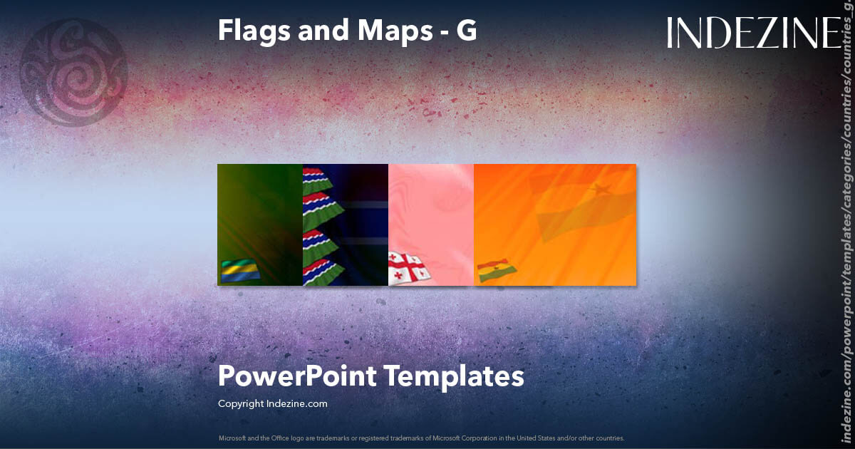 Flags and Maps - G PowerPoint Templates