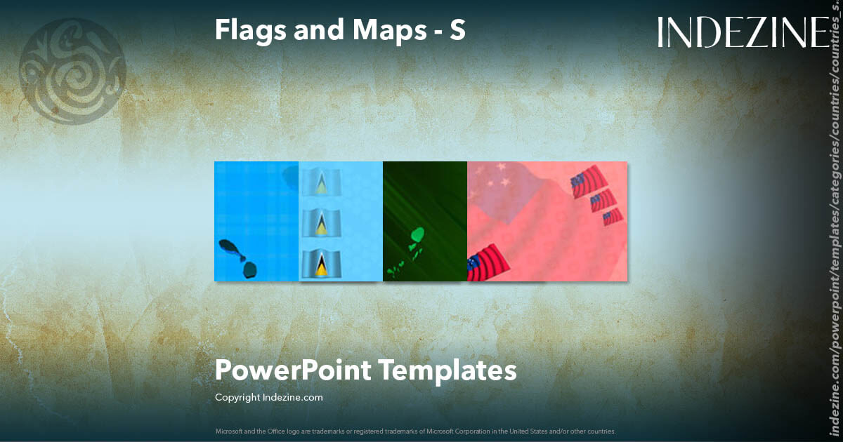 Flags and Maps - S PowerPoint Templates