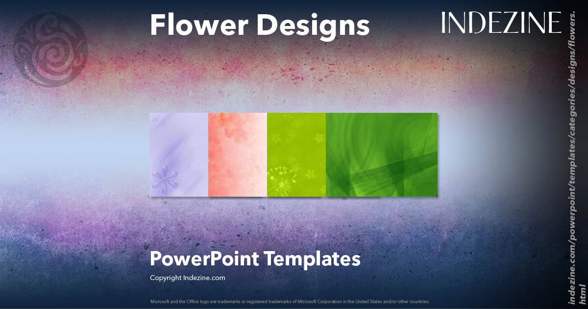 Flower Designs PowerPoint Templates
