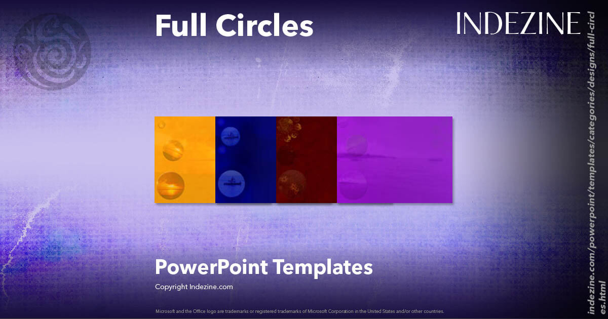 Full Circles PowerPoint Templates