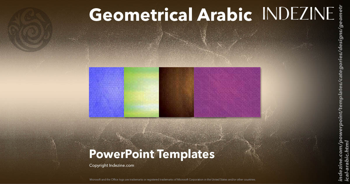 Geometrical Arabic PowerPoint Templates