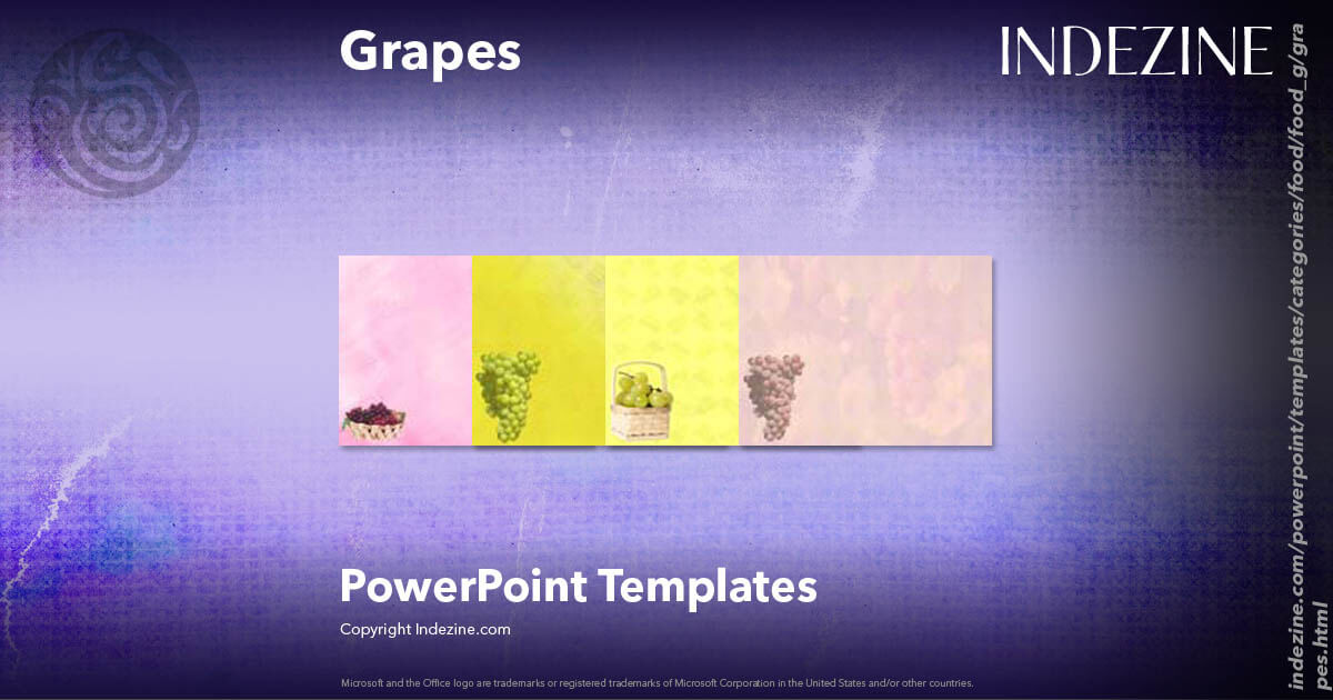 Grapes PowerPoint Templates