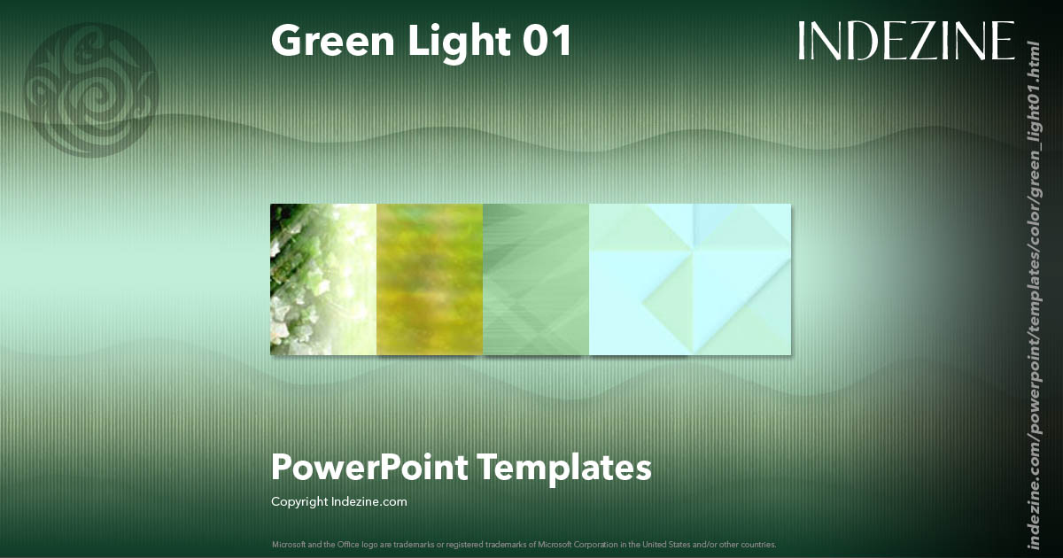 Green Light 01 PowerPoint Templates
