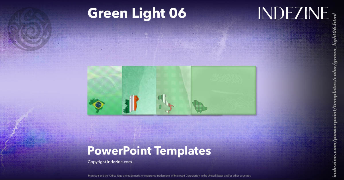 Green Light 06 PowerPoint Templates
