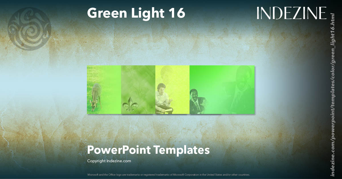 Green Light 16 PowerPoint Templates
