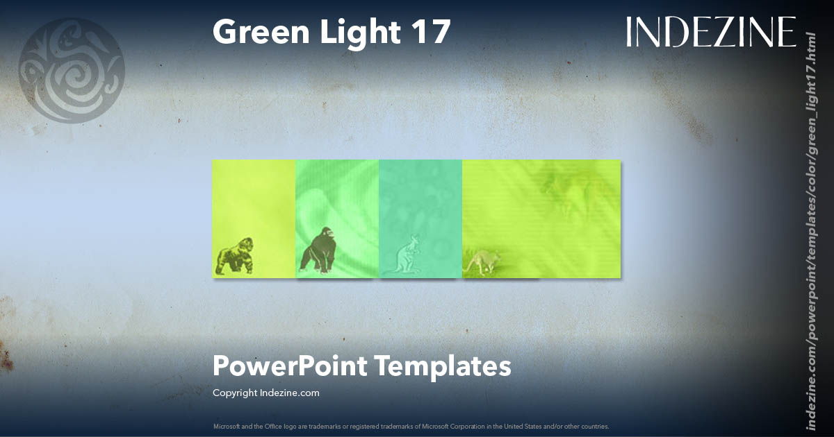 Green Light 17 PowerPoint Templates