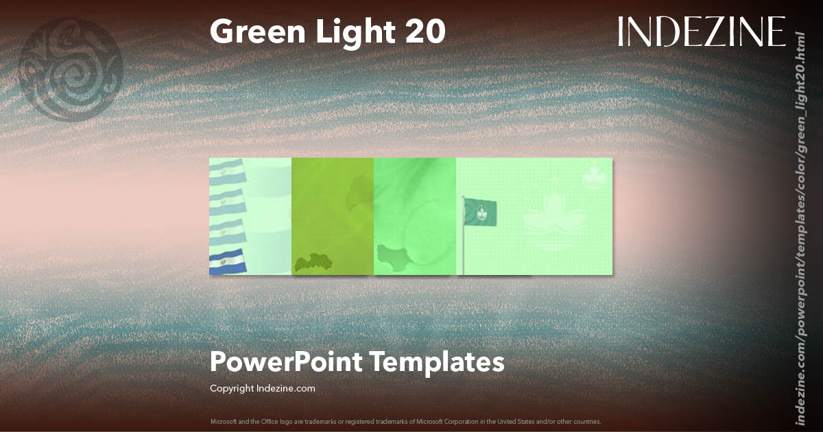 Green Light 20 PowerPoint Templates