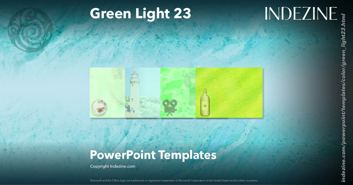 Green Light 23 PowerPoint Templates