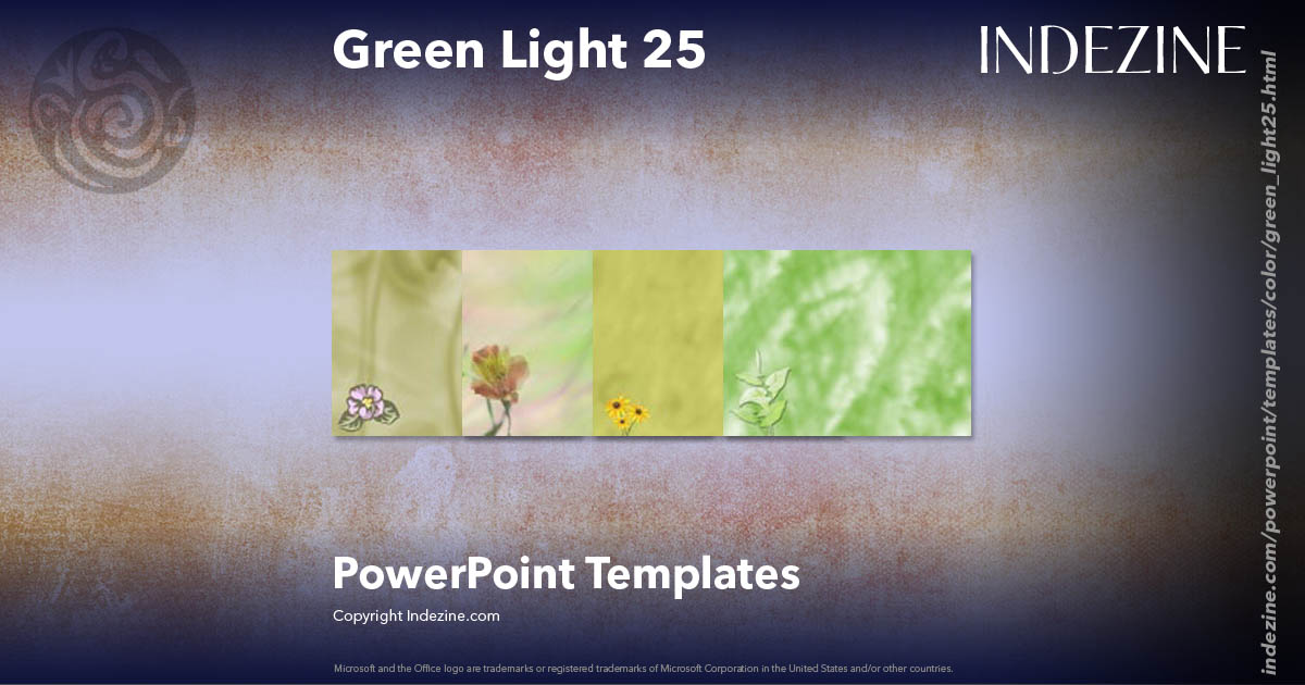 Green Light 25 PowerPoint Templates
