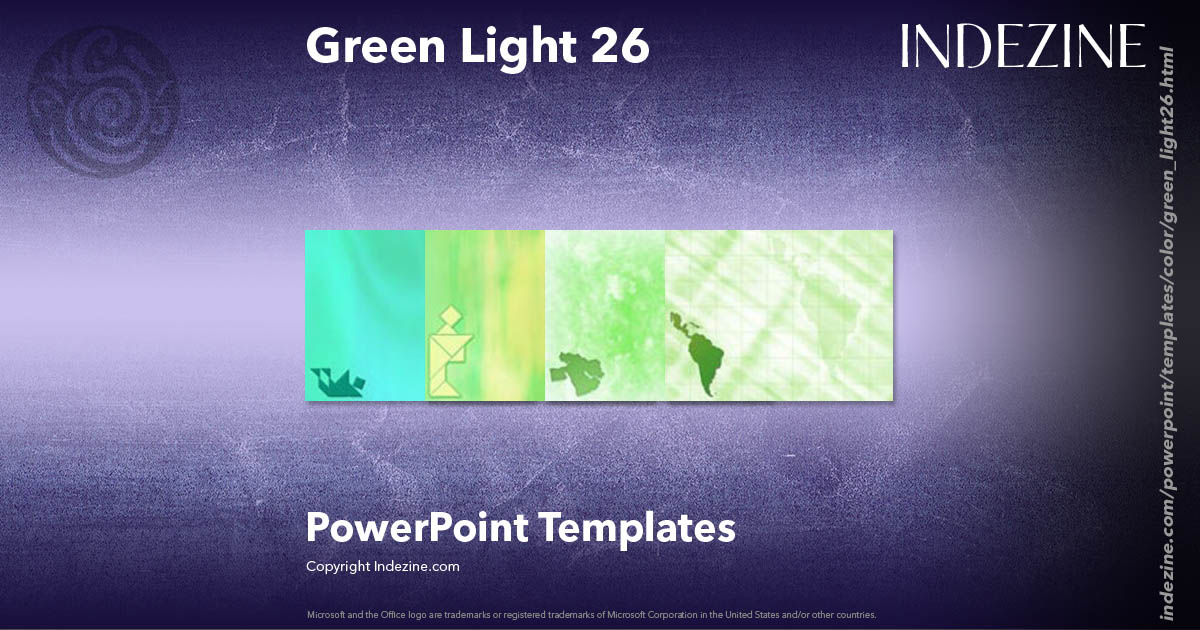 Green Light 26 PowerPoint Templates