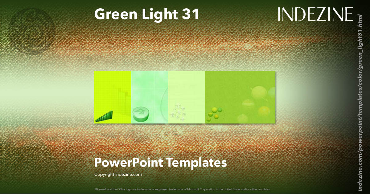 Green Light 31 PowerPoint Templates