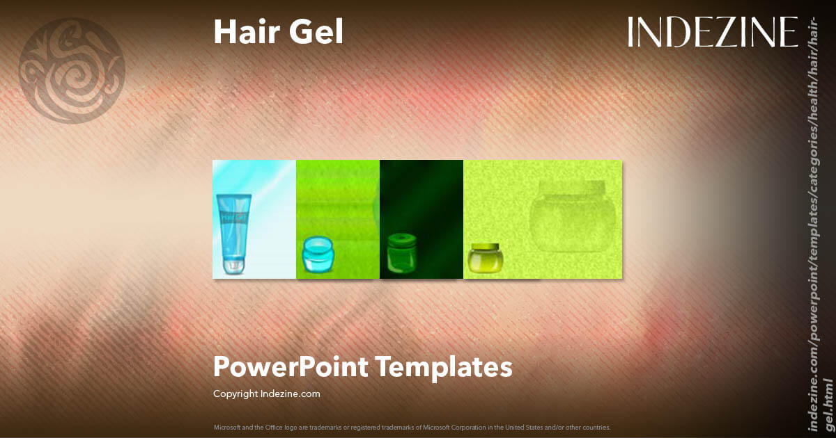 Hair Gel PowerPoint Templates