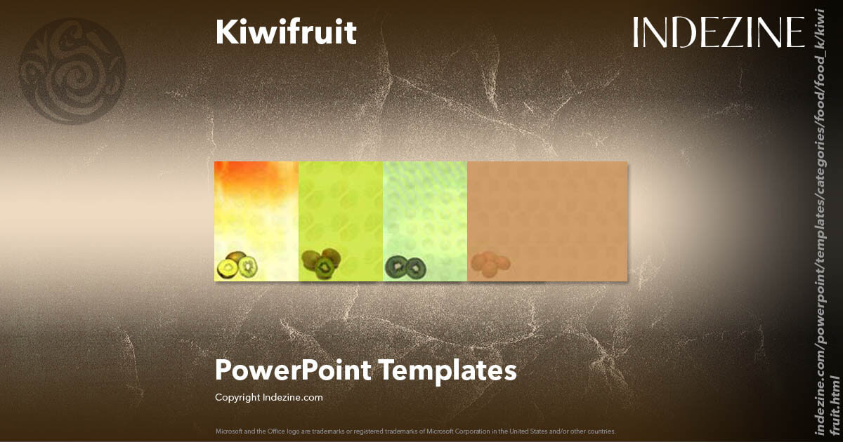 Kiwifruit PowerPoint Templates