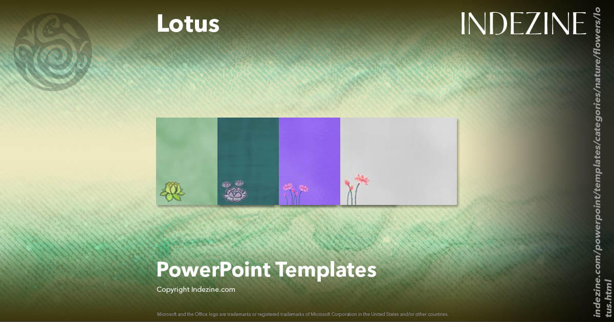 Lotus PowerPoint Templates