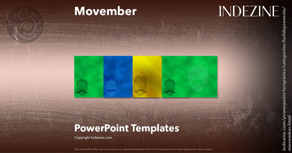 Movember PowerPoint Templates