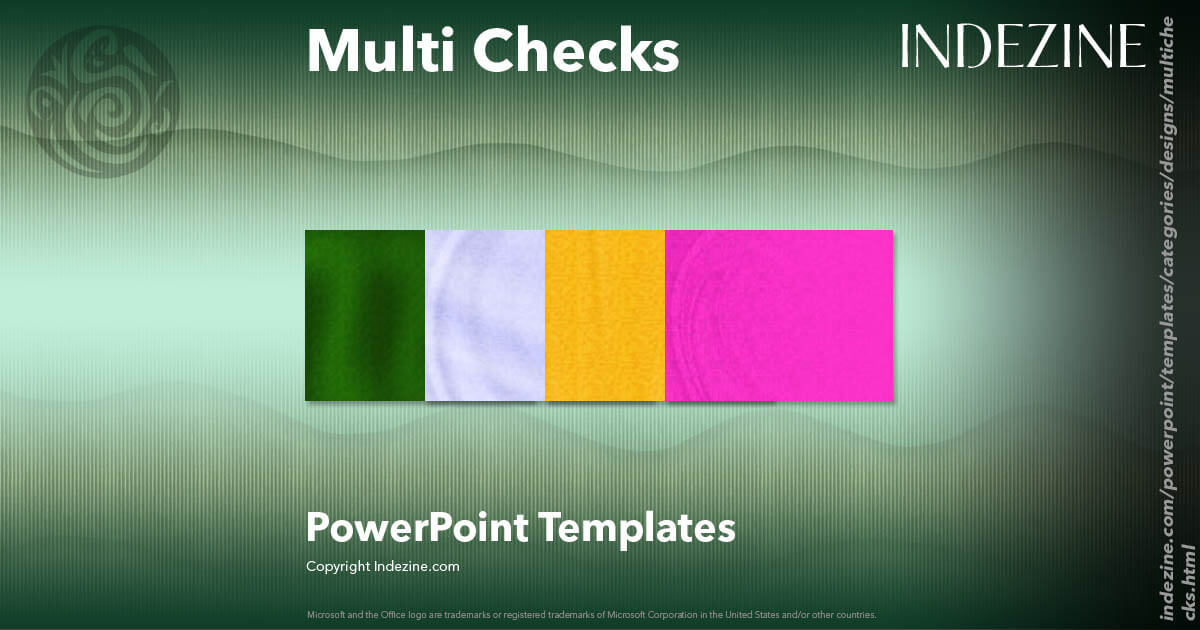Multi Checks PowerPoint Templates