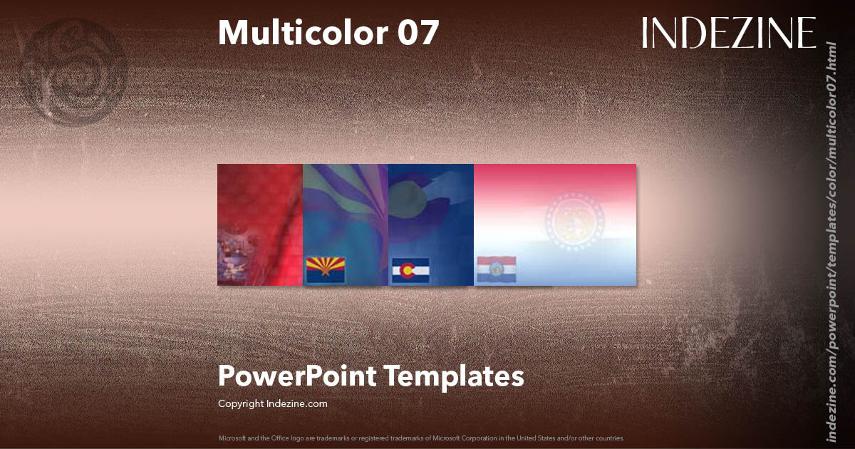 Multicolor 07 PowerPoint Templates