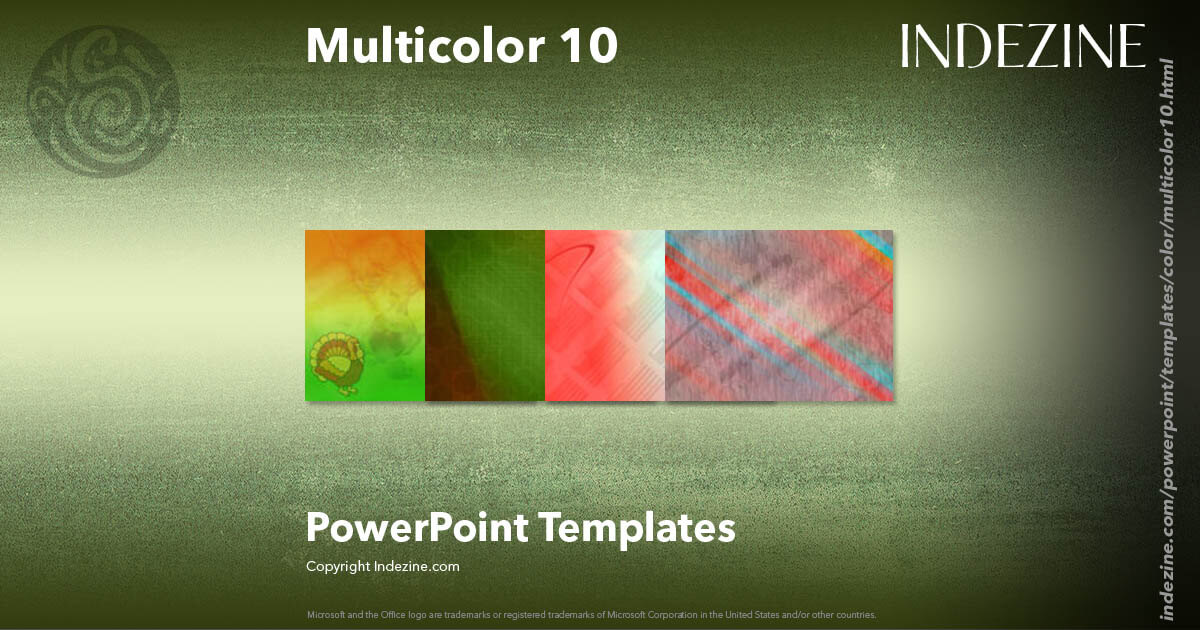 Multicolor 10 PowerPoint Templates