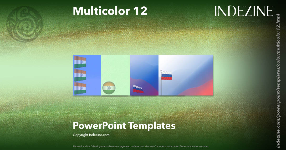 Multicolor 12 PowerPoint Templates