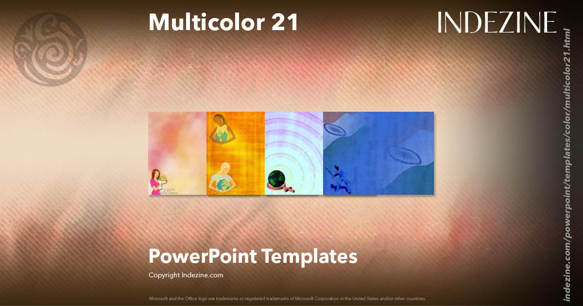 Multicolor 21 PowerPoint Templates