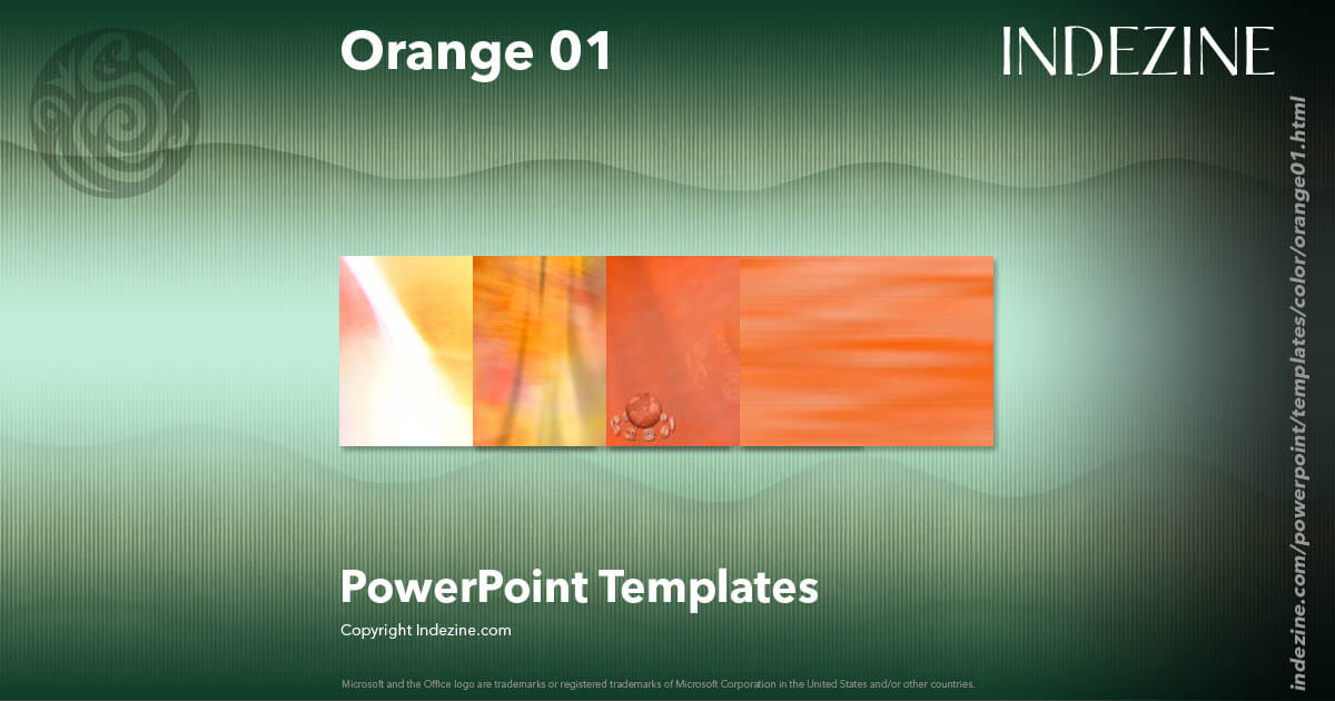Orange 01 PowerPoint Templates