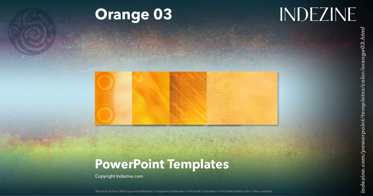 Orange 03 PowerPoint Templates