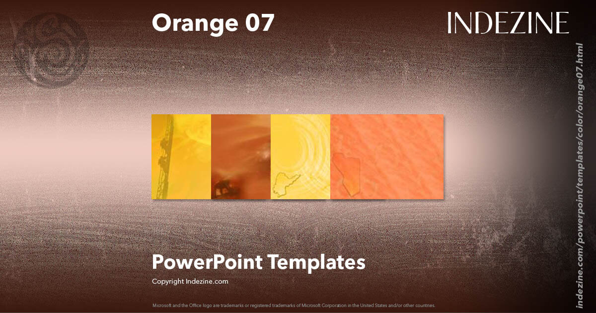 Orange 07 PowerPoint Templates