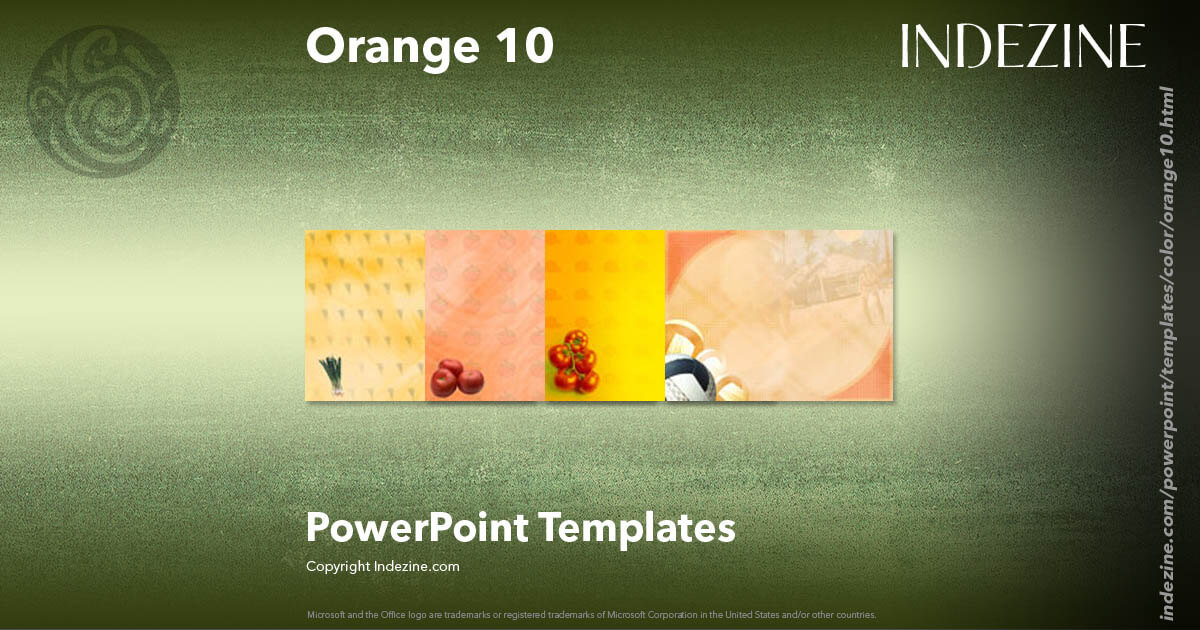 Orange 10 PowerPoint Templates
